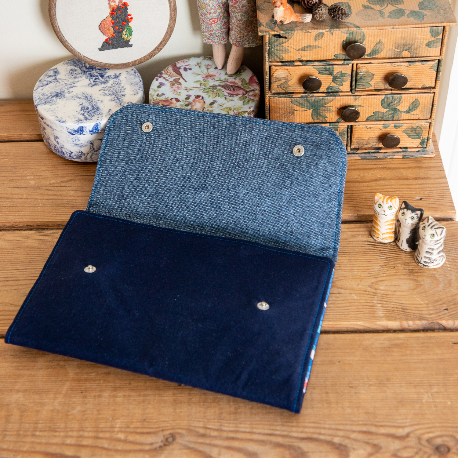 The Crimson Rabbit - handmade loveliness