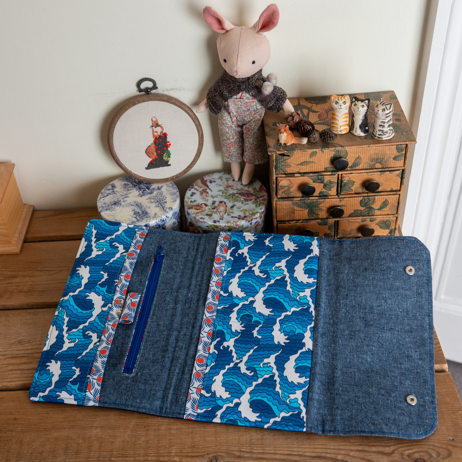 The Crimson Rabbit - handmade loveliness